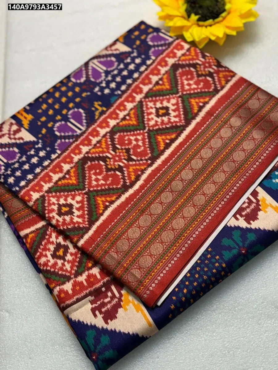 Authentic Patola Saree | Pure Handloom for Festive Wear – TREND BUY