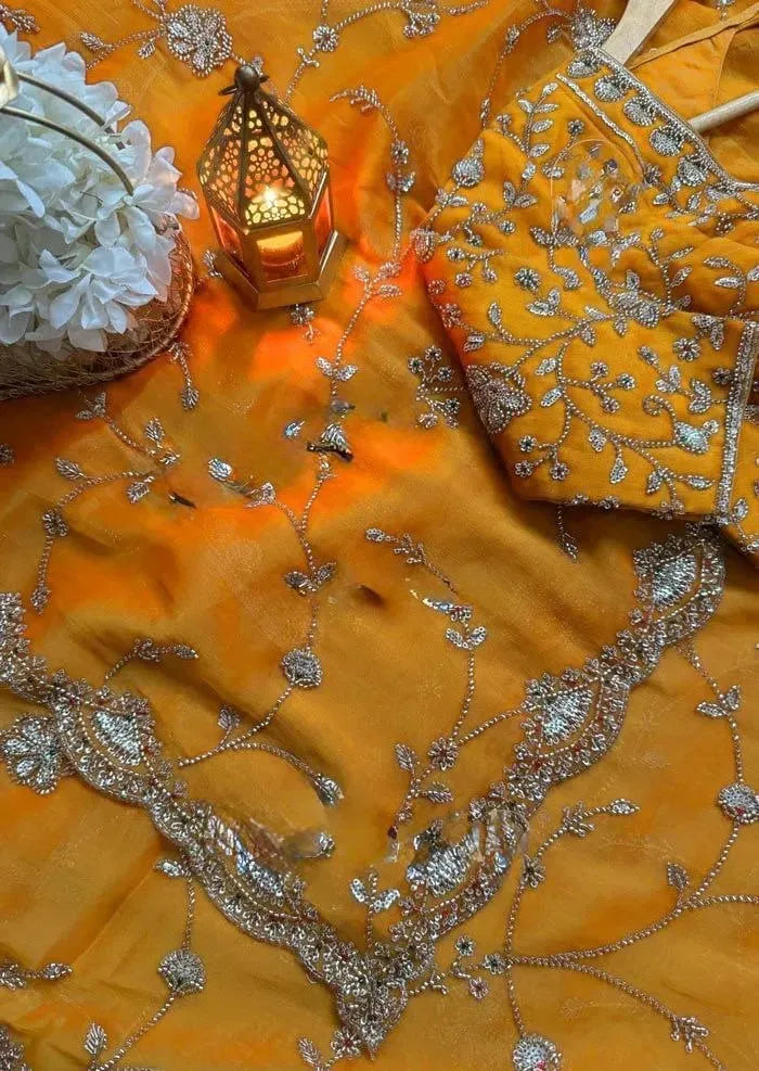 Luxe Designer Silk Saree - Elegant Wedding Wear for Women – TREND BUY